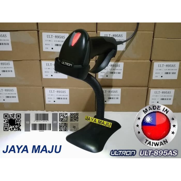 Jual PROMO 2D BARCODE SCANNER E-FAKTUR ULTRON ULT-895 AS (QR Code ...