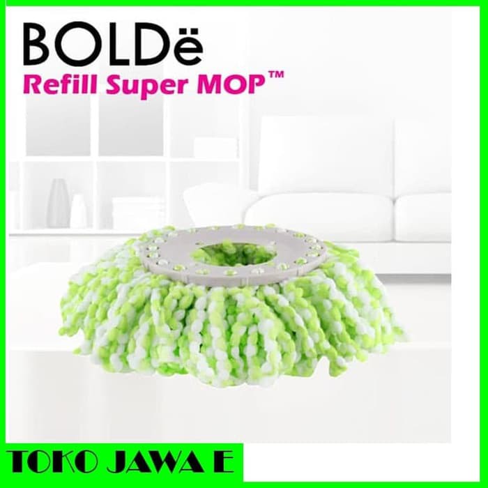 Jual KAIN SUPER MOP BOLDE Refill kain Pel Super Mop Untuk Semua Type ...