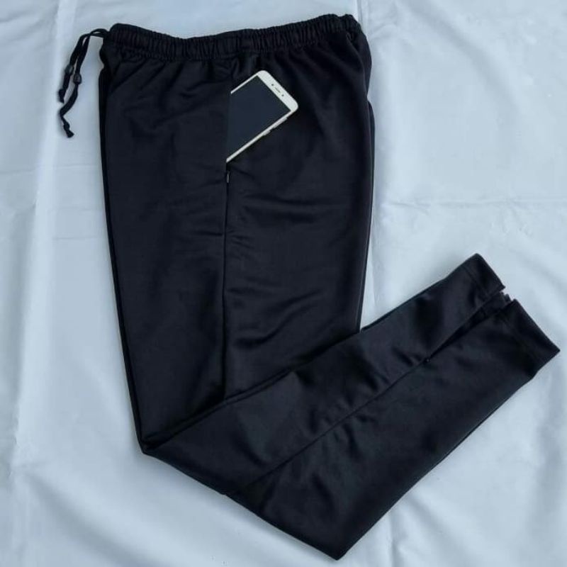 Jual Trackpant Trackpants Track penst hitam polos | celana training ...
