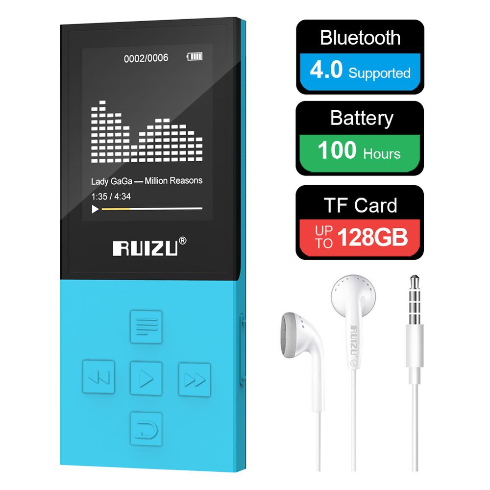 Jual ORIGINAL RUIZU X18 New OS LCD Warna 8Gb Bluetooth 4.0 MP3 DAP VS ...