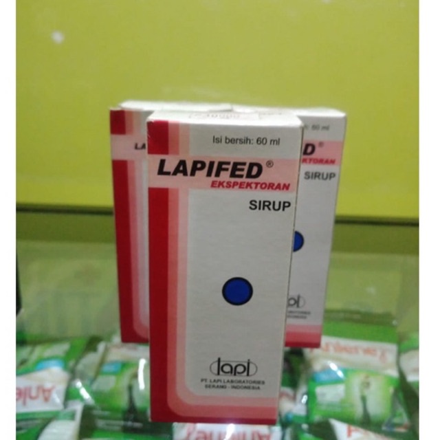 Jual Lapifed Sirup Ekspektoran Isi 60ml | Shopee Indonesia