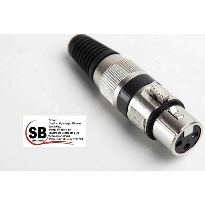 Jual SOCKET JACK CANON 3 PIN | Shopee Indonesia