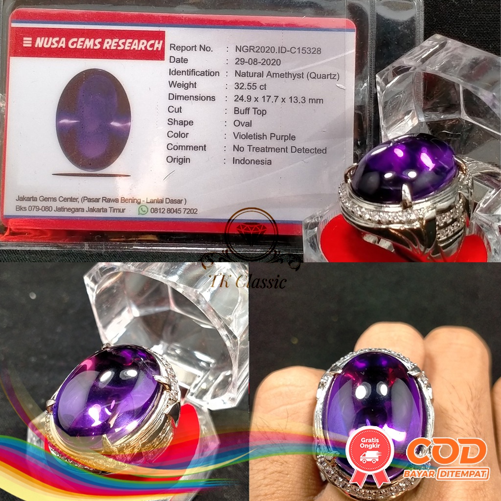 Jual NATURAL BATU ASLI KECUBUNG BUNGUR INCLUDE MEMO CERTIFIED | Shopee ...