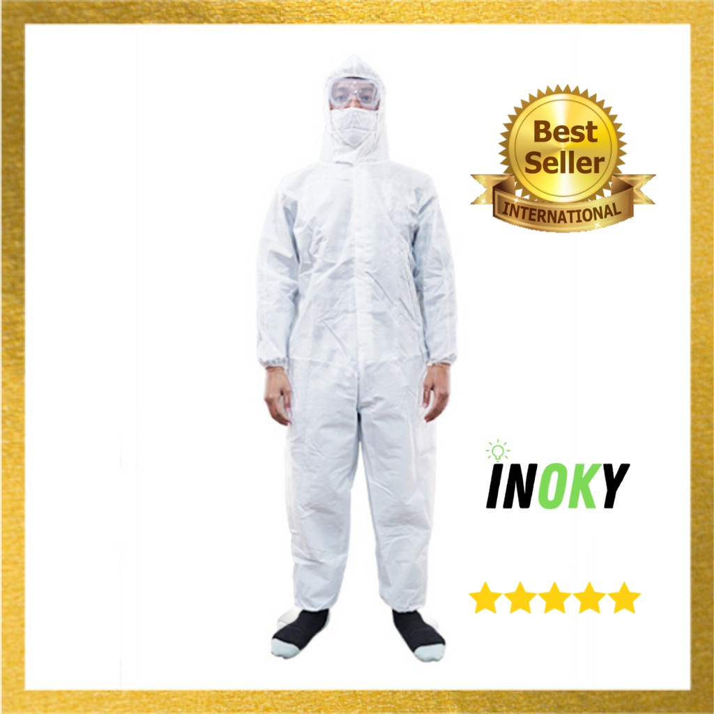 Jual Baju Hazmat Perlengkapan Medis Bisa Dicuci APD Alat Pelindung Diri ...