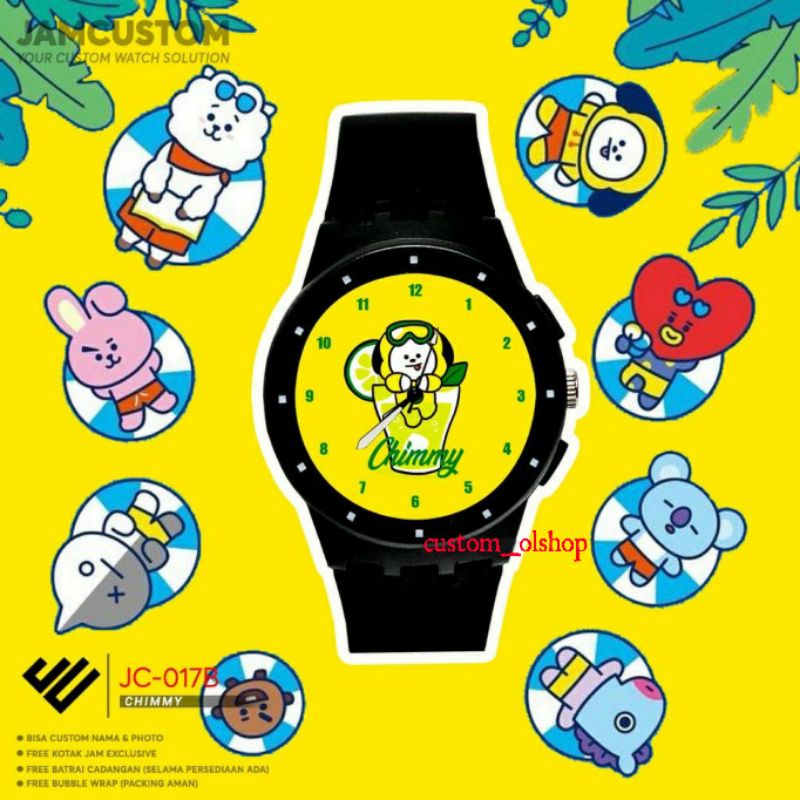 Jual Jam Tangan BT21 Summer Edition | Shopee Indonesia
