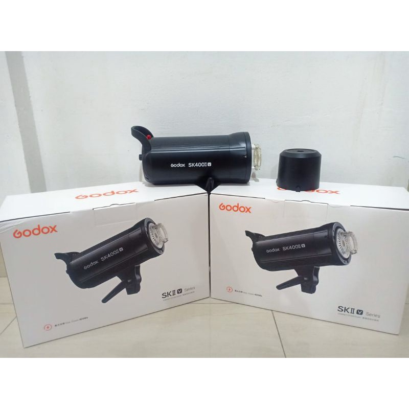 Jual Lampu Godox SK400II-V Studio Flash With LED Modelling Lamp ...