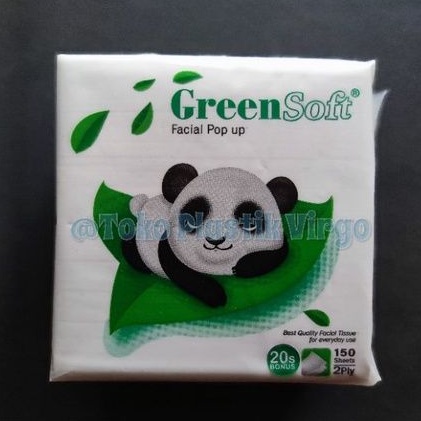 Jual Tisu / Tissue Green Soft Facial Pop Up 150 + 20 Sheets | Shopee ...