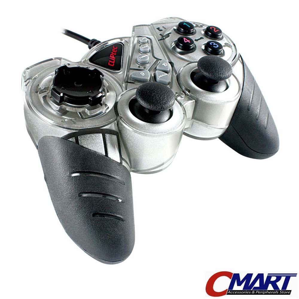 Jual CLiPtec Stick Game Controller PC Joystick Joystik Gamepad - RZG330 ...