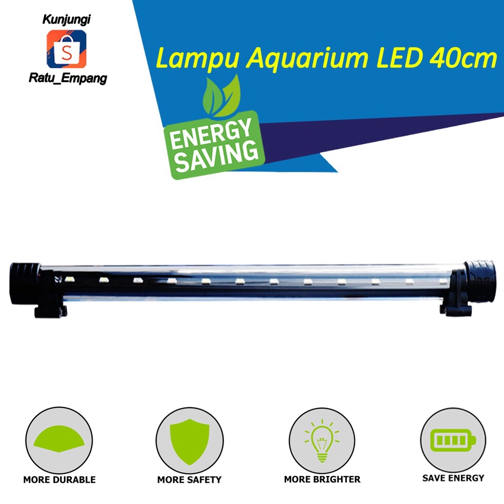 Jual LAMPU LED CELUP AQUARIUM 40 CM / LAMPU AQUASCAPE / LAMPU AKUARIUM ...