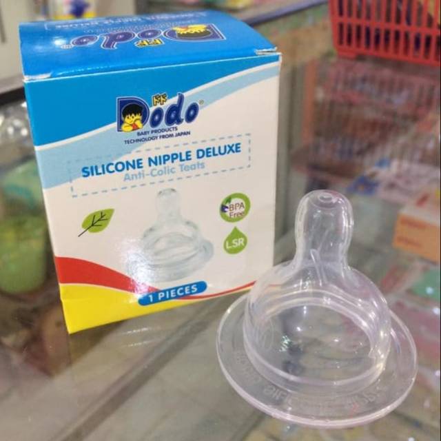 Jual Dot silikon deluxe Dodo (diameter lebar) / Silicone nipple deluxe ...