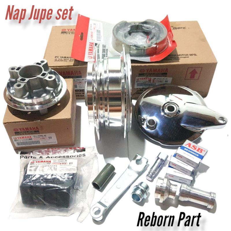 Jual TROMOL SCORPIO/KING BUBUT GILAP & TUTUP TROMOL CROM PNP CB ARM ...