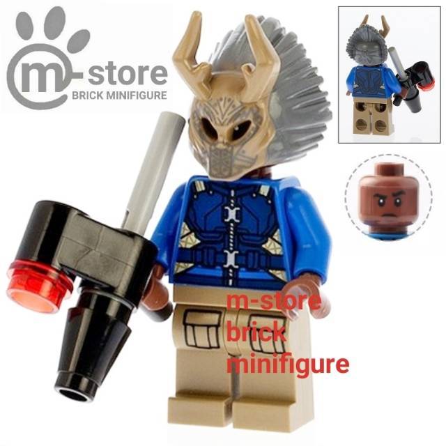 Jual brick black panther erik killmonger brick mini figure | Shopee ...