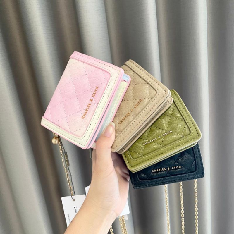 Jual C0161 Mini Wallet Chain / Dompet Klip Wanita | Shopee Indonesia