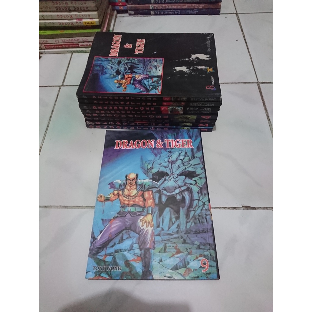 Jual Komik Dragon & Tiger 1-9 og - Tony Wong | Shopee Indonesia