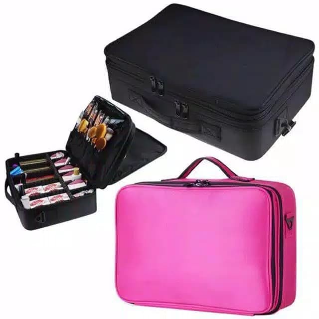 Jual ༺ COD AKTIF ༻ TAS KOPER KOSMETIK, TAS MAKEUP ARTIST, TAS MAKEUP ...