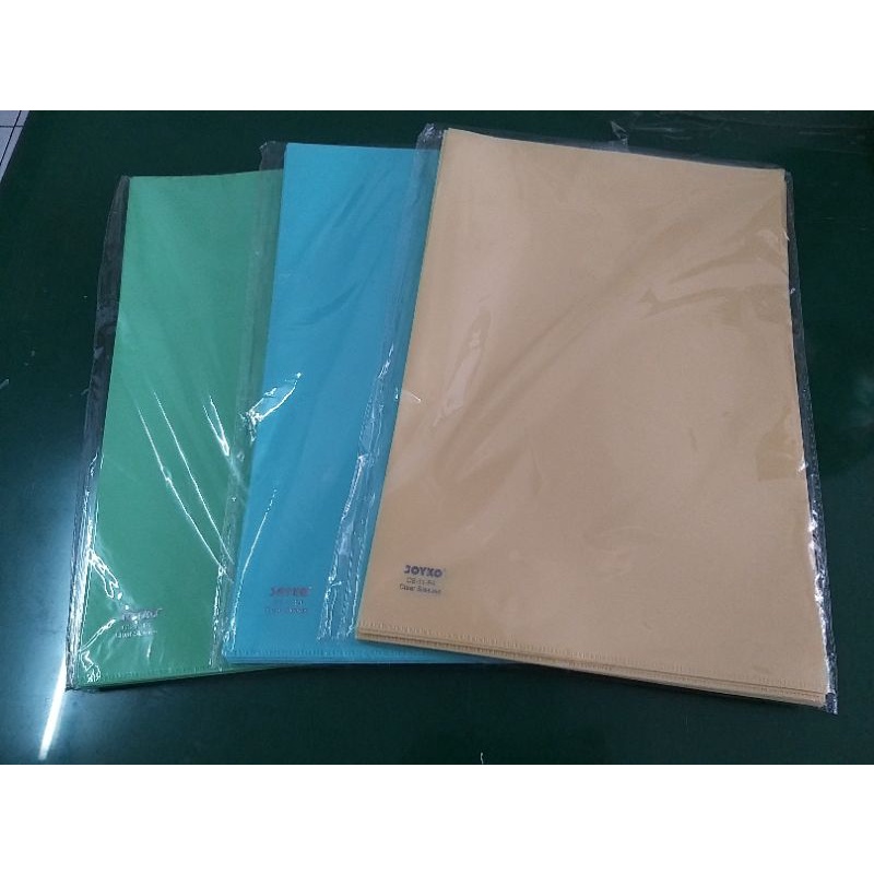 Jual [PACK ISI 12] MAP L JOYKO WARNA PASTEL / MAP PASTEL / CLEAR SLEVE ...