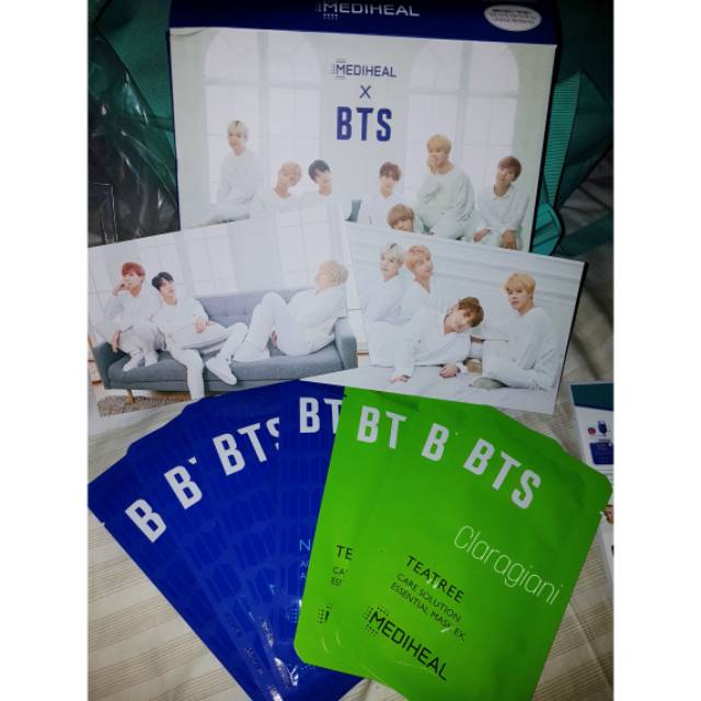 Jual MEDIHEAL X BTS SPECIAL EDITION Sheet Mask | Shopee Indonesia