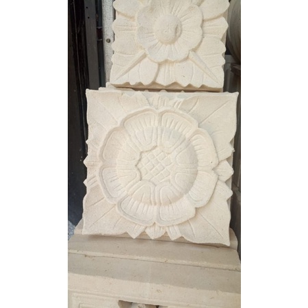 Jual Batu Alam Roster Bunga Ukuran 25 X 25 Cm | Shopee Indonesia
