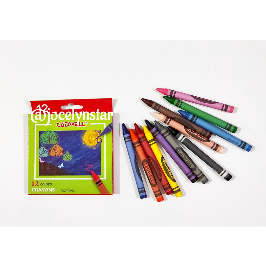 Jual Crayons 12 warna pendek/ krayon 12 warna/ crayon murah/ krayon ...