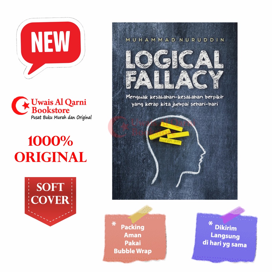 Jual BEST SELLER ORIGINAL LOGICAL FALLACY MUHAMMAD NURUDDIN KEIRA ...
