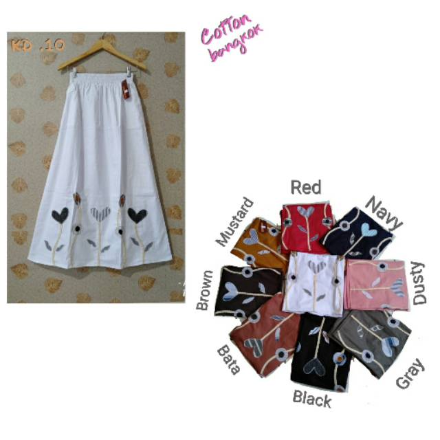 Jual Rok Katun | Shopee Indonesia