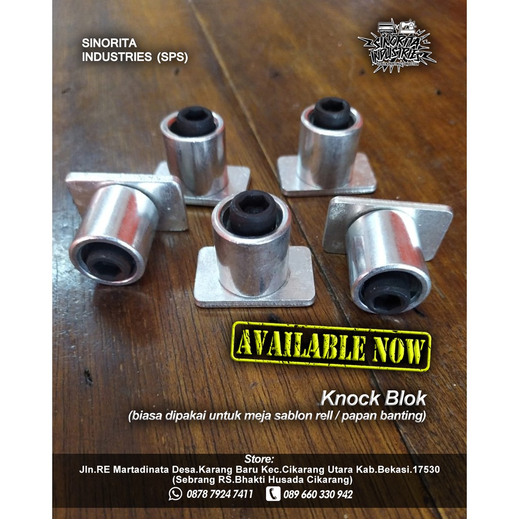 Jual Knock Blok Meja Sablon Rell dan Papan Banting | Shopee Indonesia