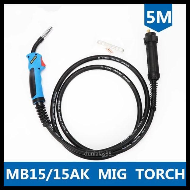 Jual Stang Mig/Mig Torch Type Mb 15 Mb-15 Mb15 Panjang 5M Stang Gun Co ...