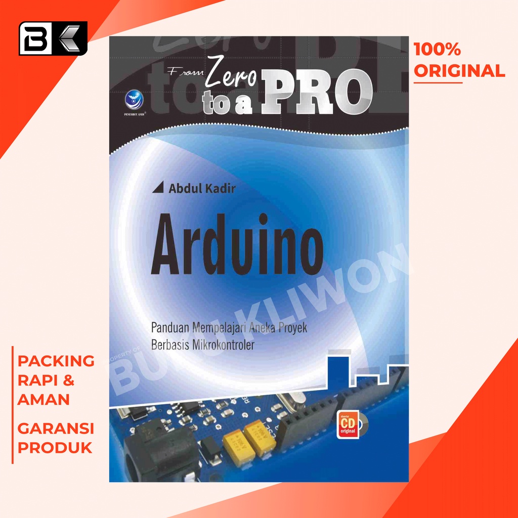 Jual Buku From Zero To A Pro: Arduino +Cd - Abdul Kadir | Shopee Indonesia