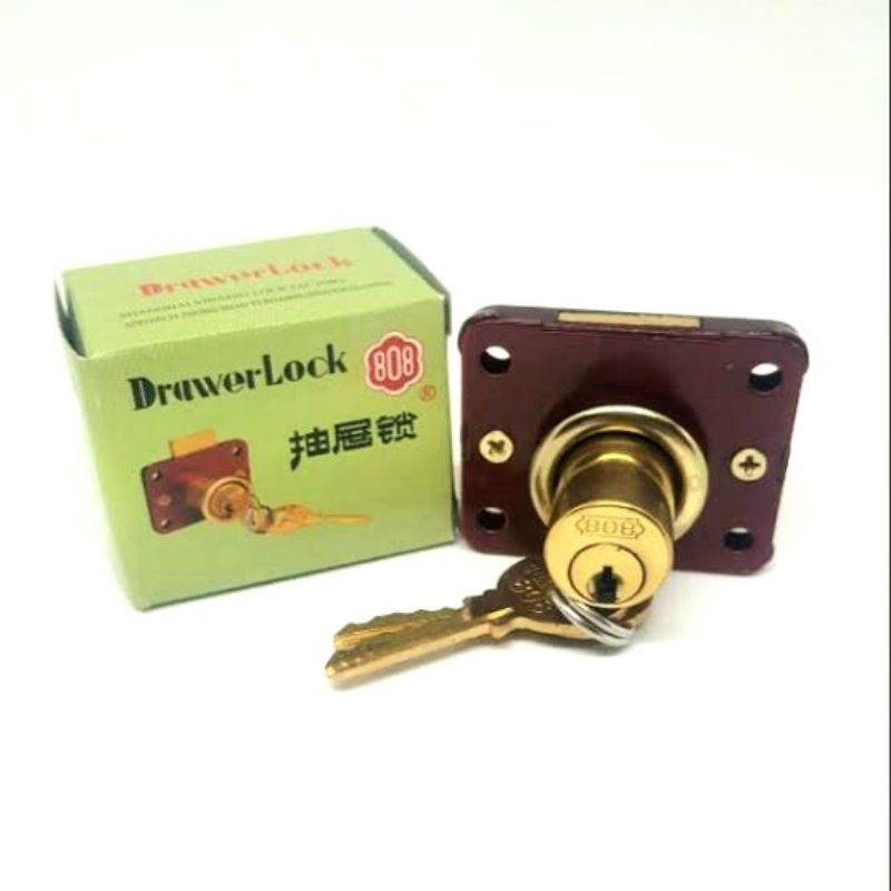 Jual Kunci Laci Lemari 808 Drawer Lock KECIL 100% Original | Shopee ...