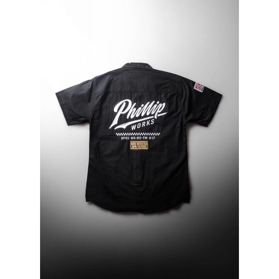 Jual KEMEJA PHILLIPWORKS LE MANS WORKSHIRT OVERSHIRT ORIGINAL PHILLIP ...