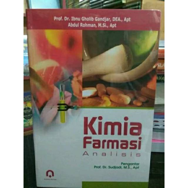 Jual Buku Kimia Farmasi Analisis by Ibnu Gholib Gandjar | Shopee Indonesia
