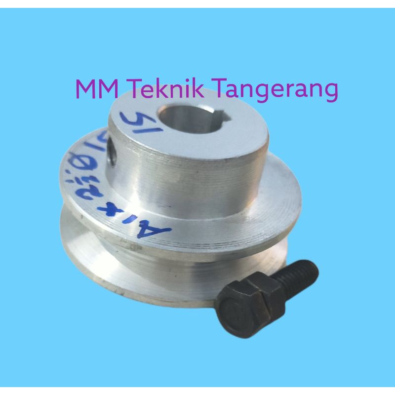 Jual Pully A1 x 2,5 inchi AS 0, 8, 10, 12, 14, 15, 16, 17, 18, 19, 20 ...