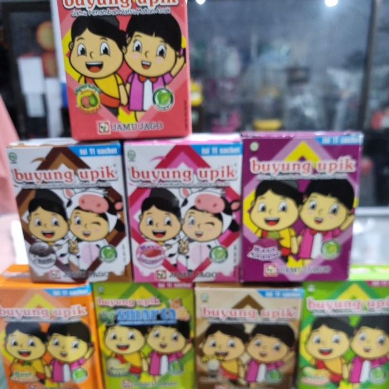 Jual buyung upik jamu anak all varian isi 11scht box | Shopee Indonesia