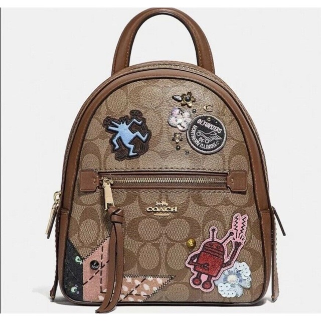 Jual COACH X KEITH HARING ANDI BACKPACK IN SIGNATURE CANVAS WITH ...