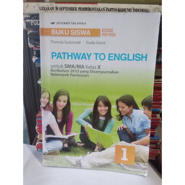 Jual buku siswa pathway to English ( bahasa Inggris) SMA/MA kelas 1-10 penerbit Erlangga ...