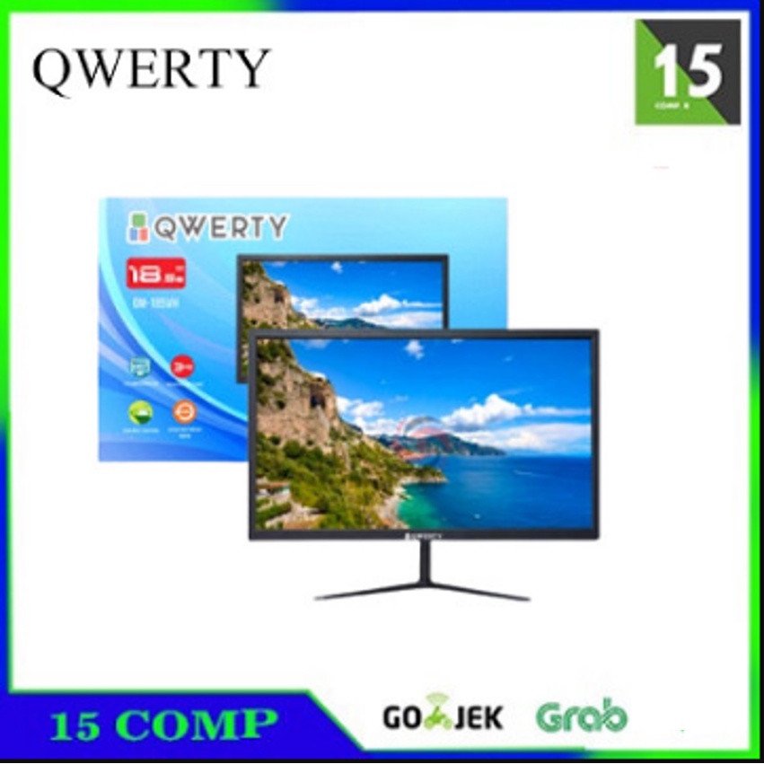 Jual MONITOR LED QWERTY 19 INCH (HDMI + VGA) | Shopee Indonesia