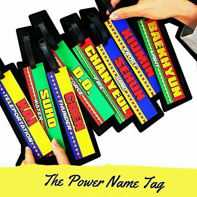 Jual EXO Power Name Tag | Shopee Indonesia
