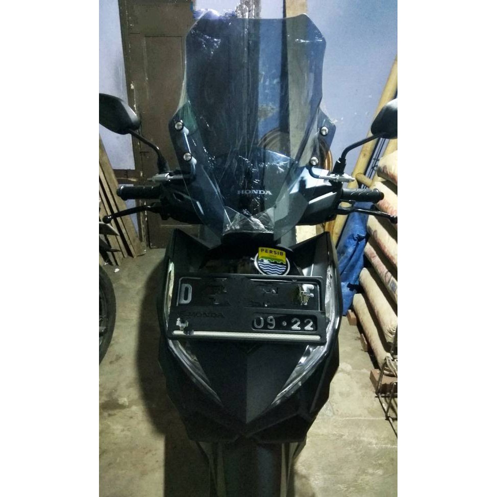 Jual Windshield Winsil Visor Penahan Angin Honda Beat Street Pop Fi ...