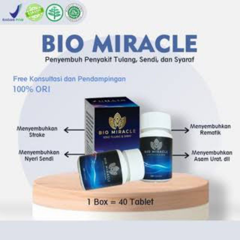 Jual Bio Miracle Obat Herbal Sendi Tulang Dan Saraf Zelora Original ...