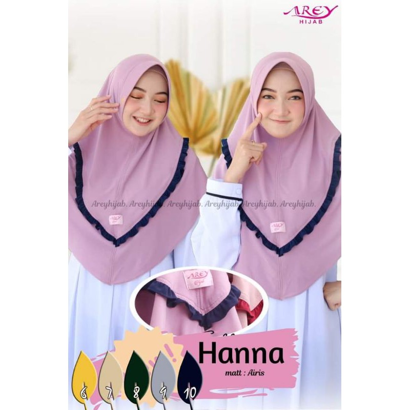 Jual HIJAB INSTAN HANNA by AREY HIJAB | Shopee Indonesia