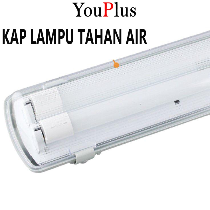 Jual YOUPLUS Kap Lampu Waterproof IP65 T8 TL LED / Lampu neon | Shopee ...