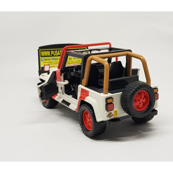 Jual Jual JP STAFF JEEP WRANGLER SKALA 24 JADA JURASSIC WORLD DIECAST Berkualitas | Shopee Indonesia