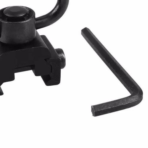 Jual Sling Swivel Quick Detach + Mount Base untuk 20-21mm Picatinny ...
