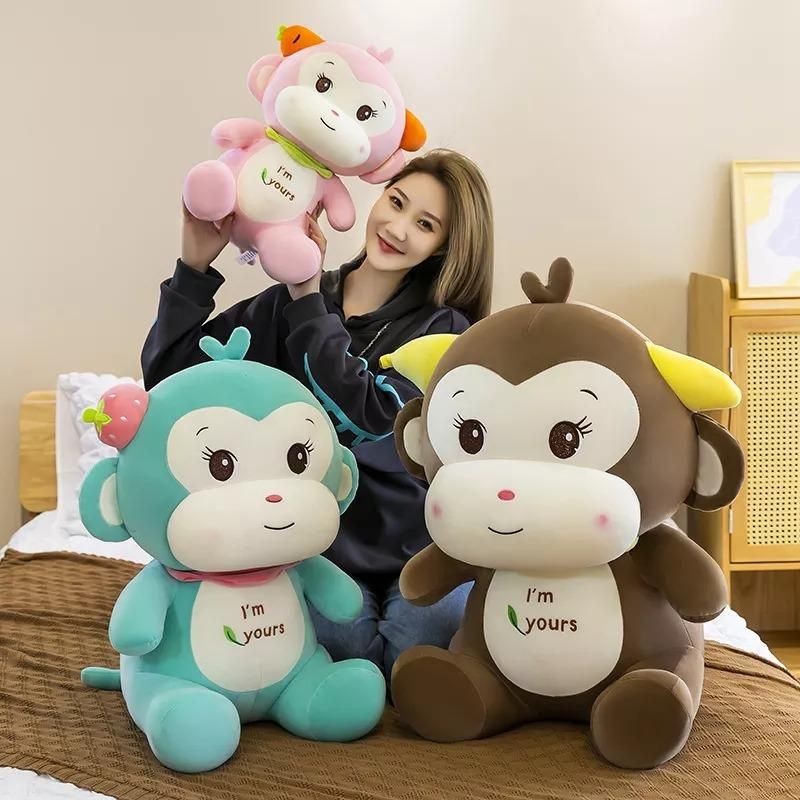 Jual Boneka Monyet Monkey I'm Yours String Heart Lucu Mainan Anak Mewah ...