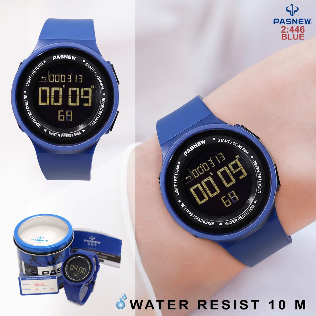 Jual JAM TANGAN PASNEW 446 GT 0702 | Shopee Indonesia