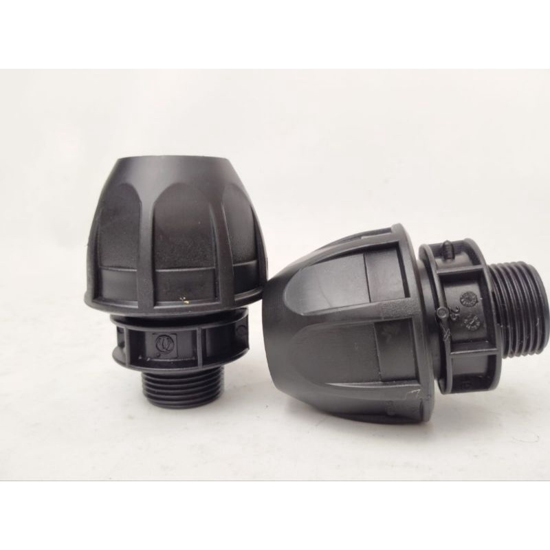 Jual Fitting Pipa HDPE Male Thread Adaptor Dia. 1/2 inch | Shopee Indonesia
