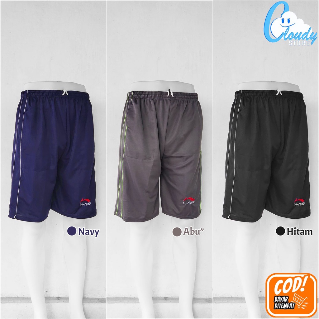Jual NY 10- Celana kolor Pendek Jumbo Allsize pria ( fit to XL ) santai ...