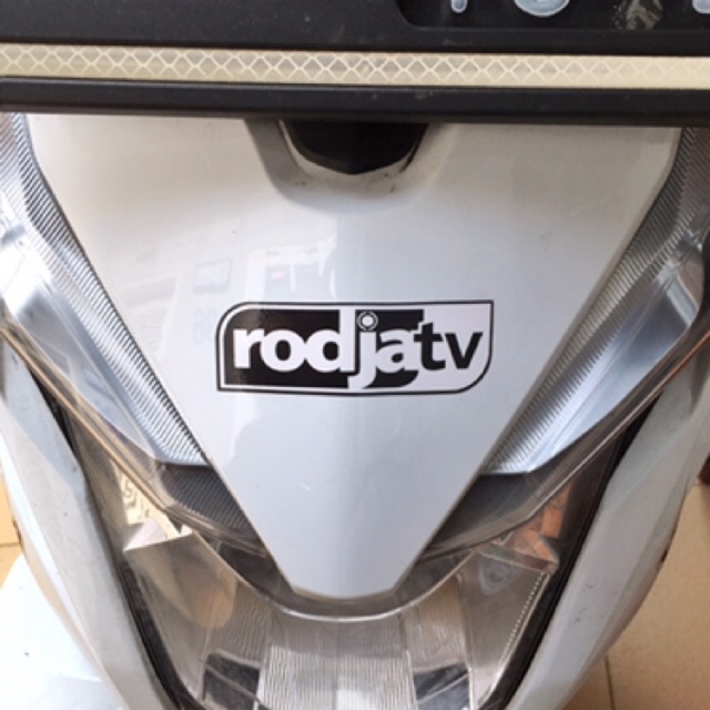 Jual Stiker Rodja TV | Vinyl Sticker | Laminasi Glossy | Shopee Indonesia