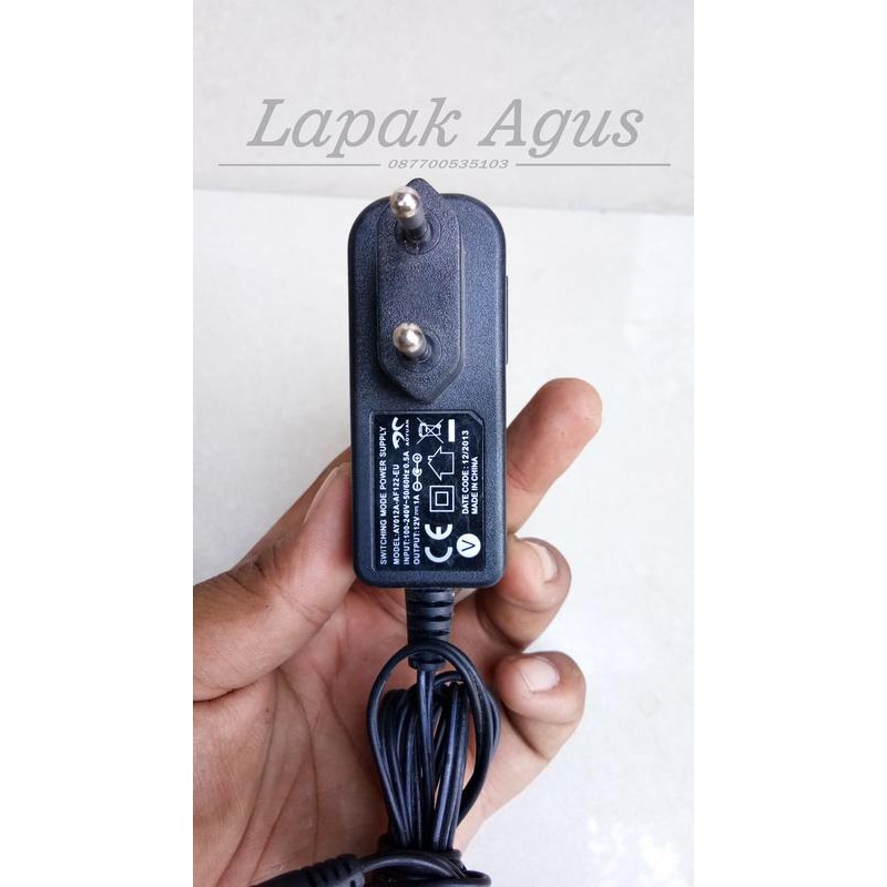 Jual Adaptor cctv modem DC 12v 1A ujung besar | Shopee Indonesia