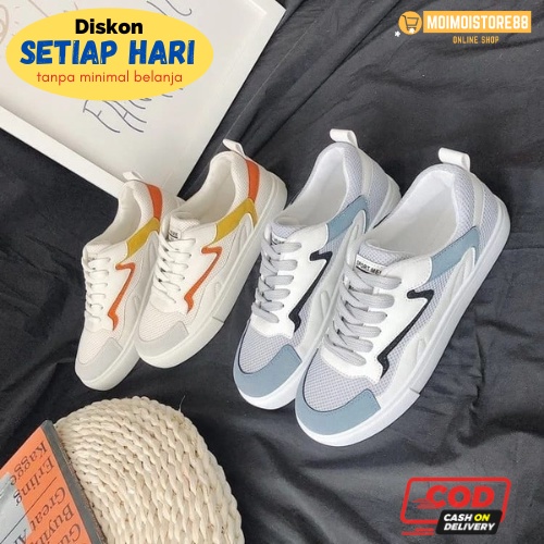 Jual Sepatu Sneakers SNEAKER Wanita Terbaru Fashion Kasual Klasik M-17 ...